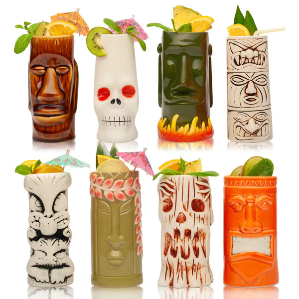 Tiki Mugs | Ceramic and Glass Tiki Drinkware | LEMONSODA