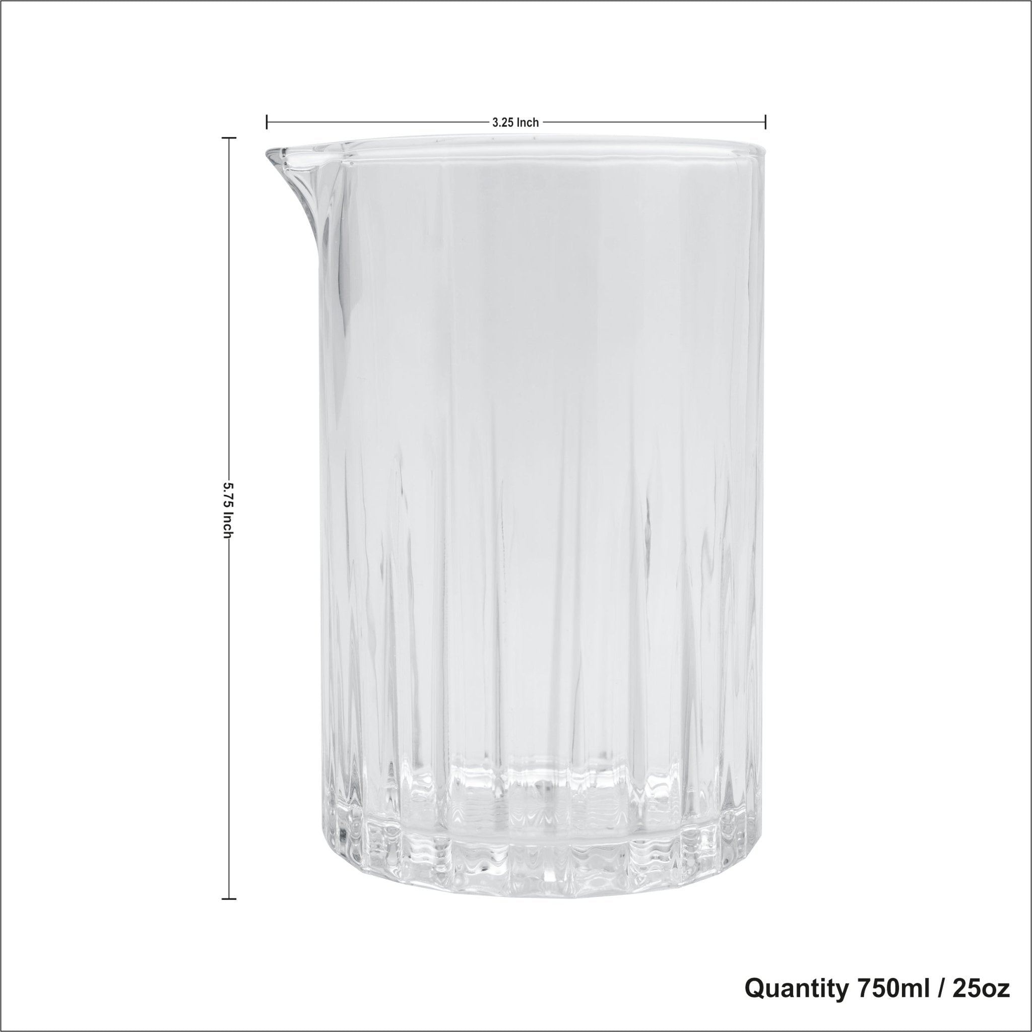 360 Rotating Old Fashioned Glass Set With Mixing Pitchers