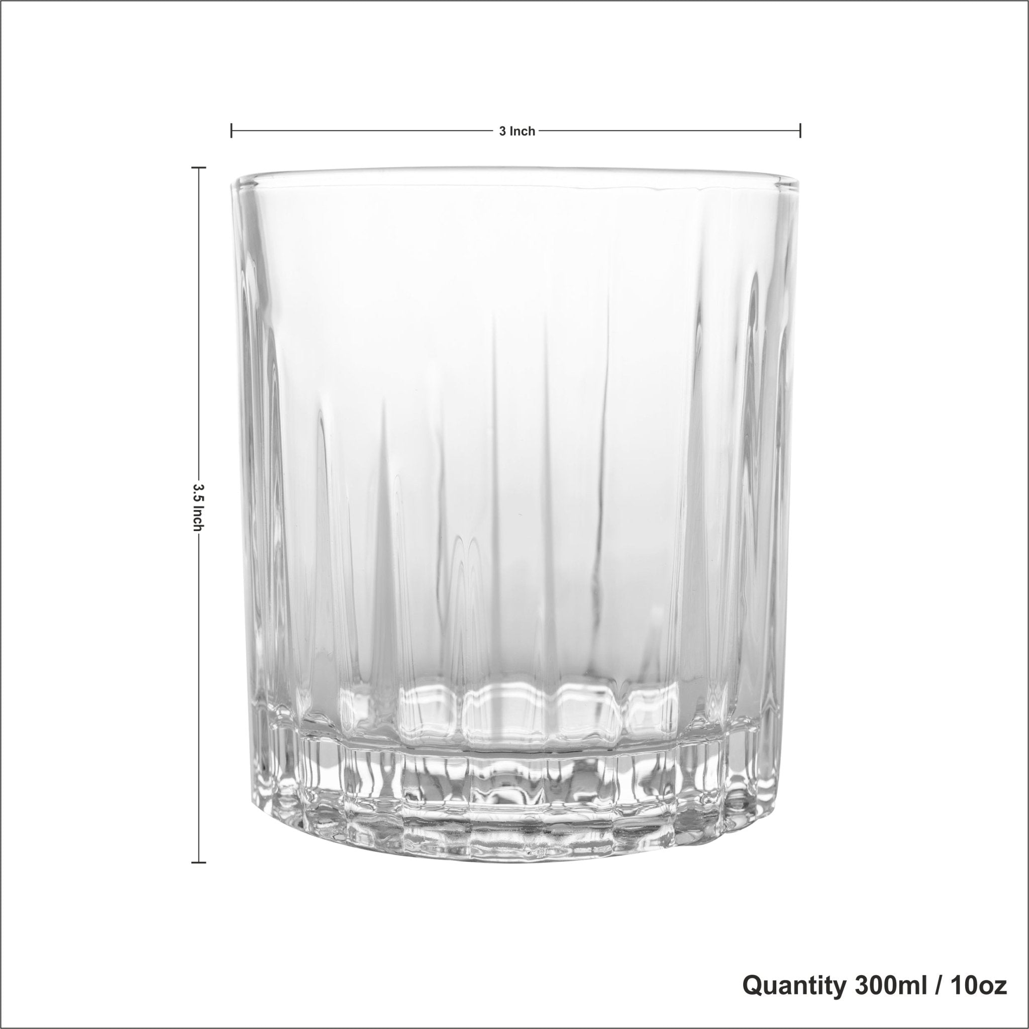 360 Rotating Old Fashioned Glass Set With Mixing Pitchers