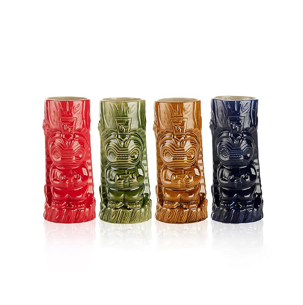 Tiki Glasses | Ceramic and Glass Tiki Mugs